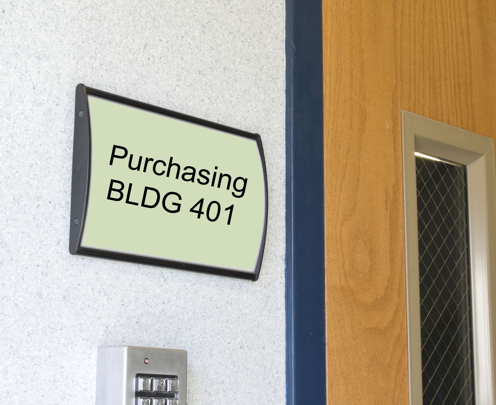 Horizontal or Vertical Mounting Office Signs | Displays2Go