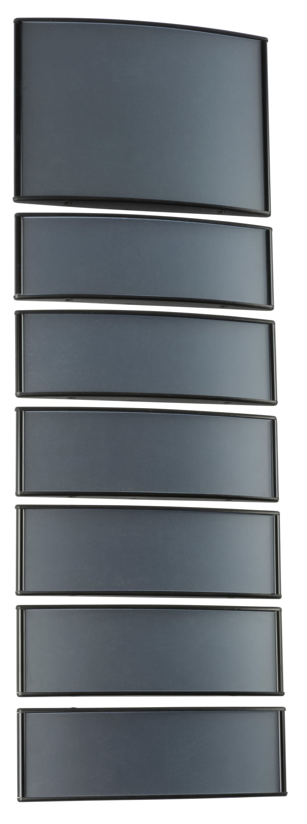 Professional Directory Signs | Aluminum with 6 Snap-Out Plates ...