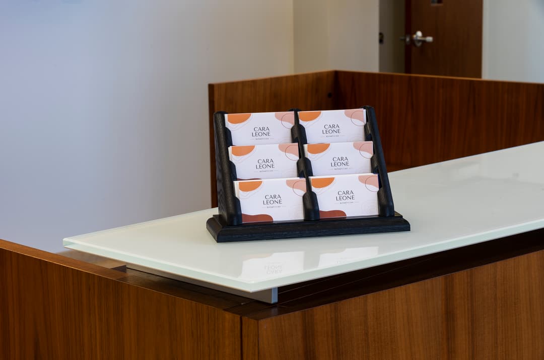 Wooden Business Card Display | Multi-Tiered Designs | Displays2Go
