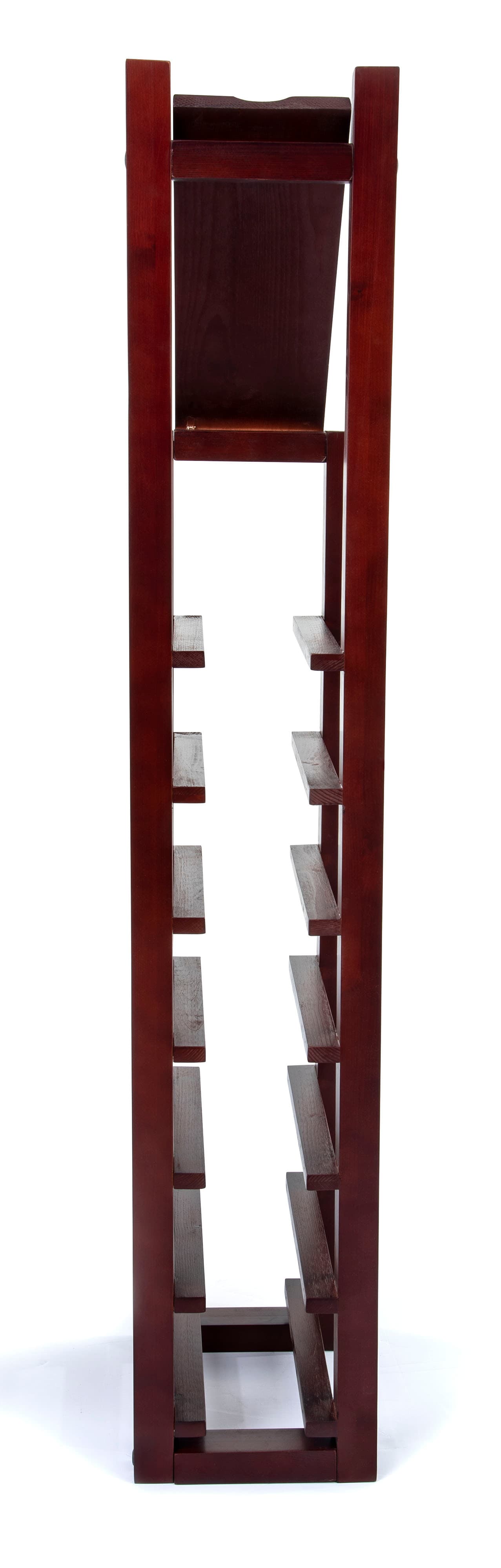 1 Column Wine Rack | 8-Bottle Stand with Display Top | Displays2Go