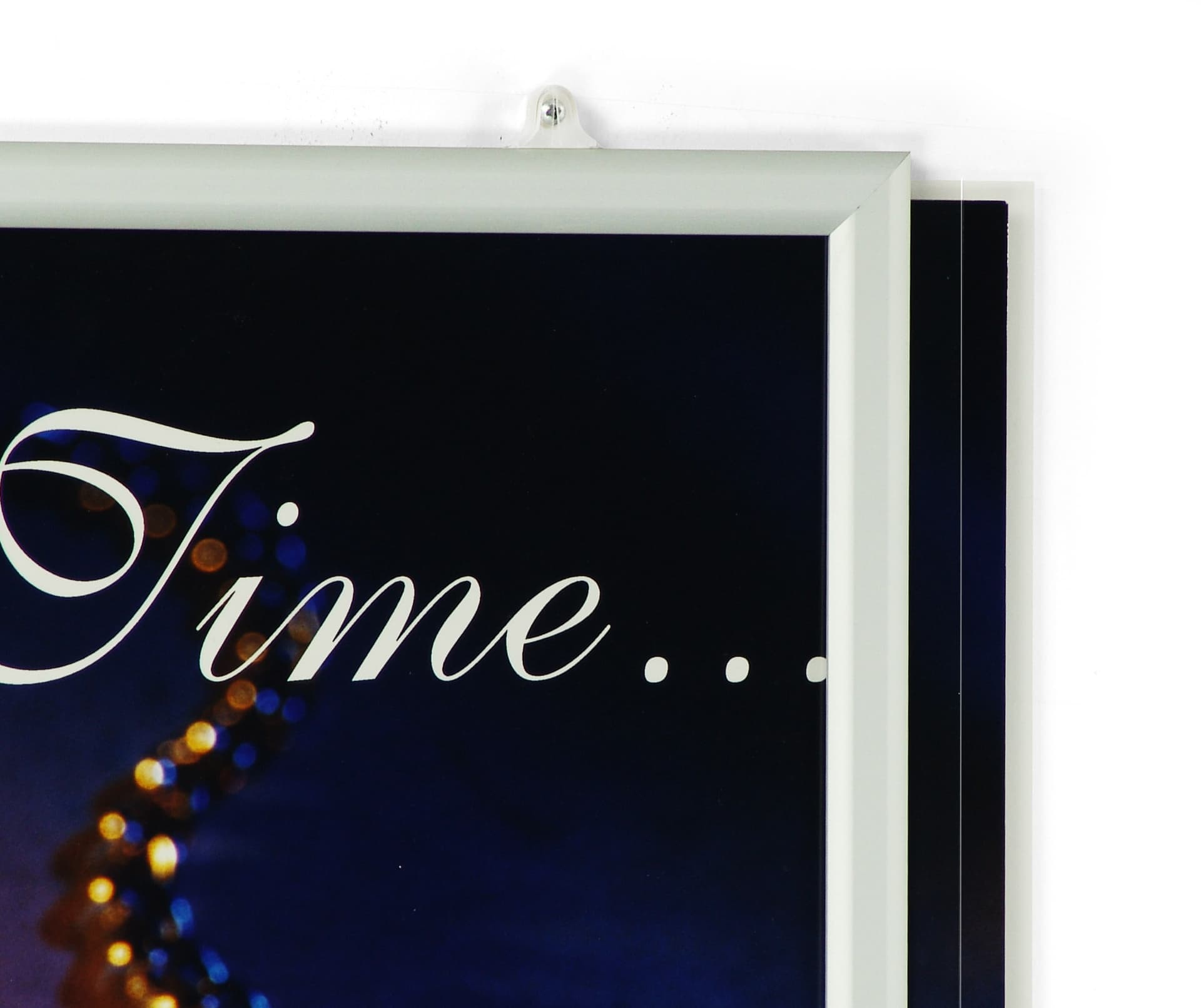 22 x 28 Metal Sign Frame - Vertical Mounting With Hanging Clips ...