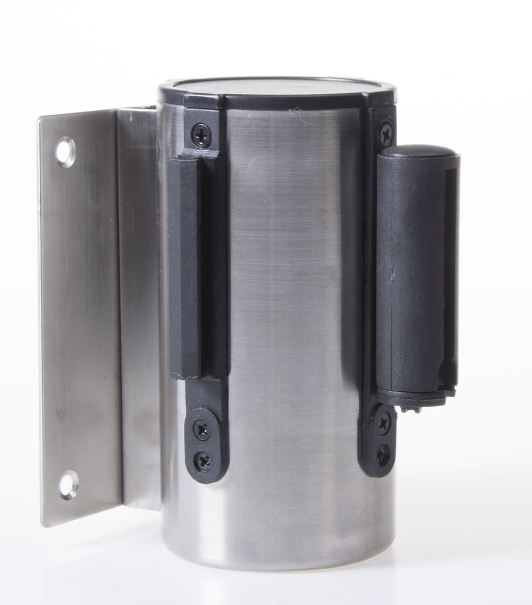Wall Mounted Retractable Barrier With Black Belt for Interior Use ...