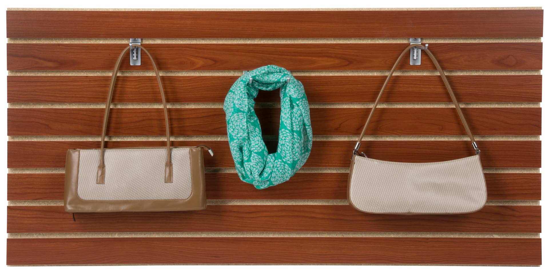 Slotted Wall Panel | Holds Up to 50 lbs. Per Slat | Displays2Go