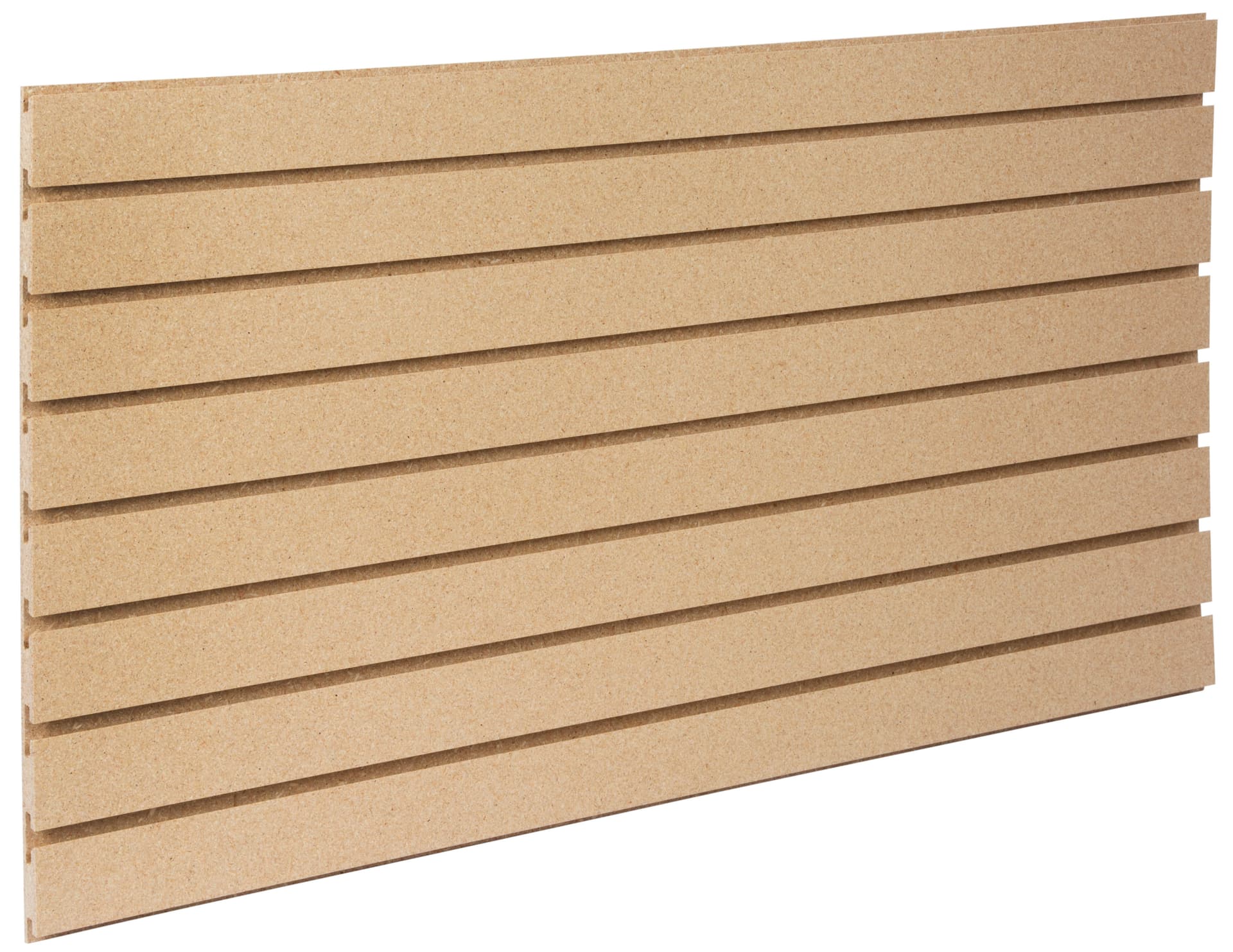 Paintable Slatwall Panel | Set of (2) 48” x 24” Units | Displays2Go