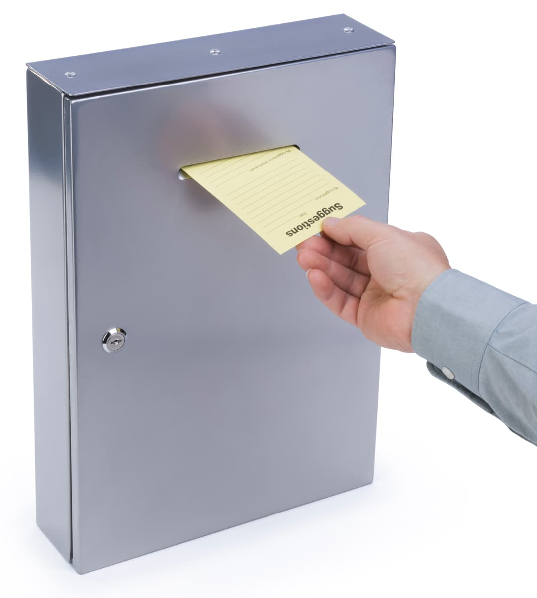 Metal Drop Box | Wall Mounting | Displays2Go