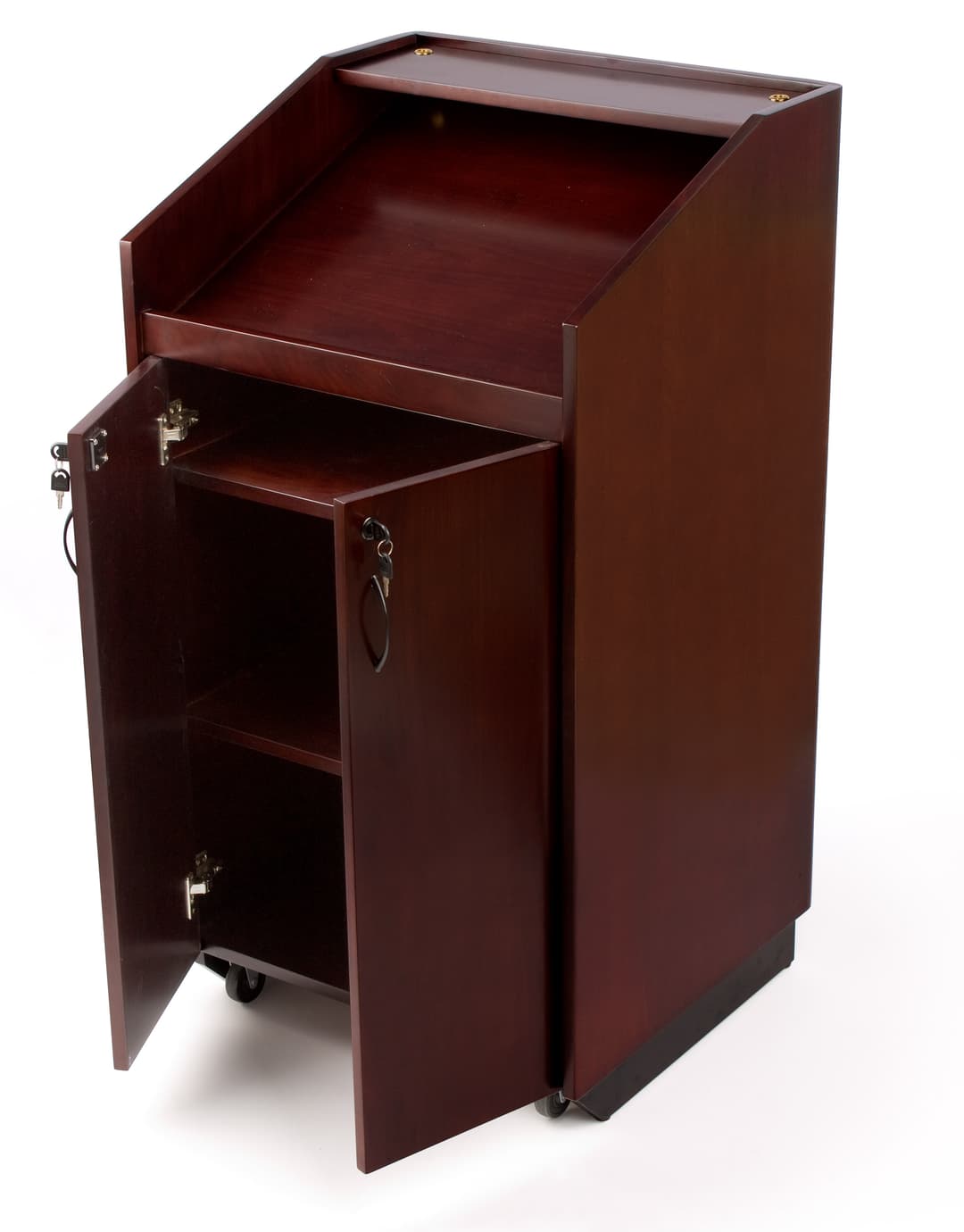 Mobile Lectern | Podium with Wheels for Conferences or Classrooms ...