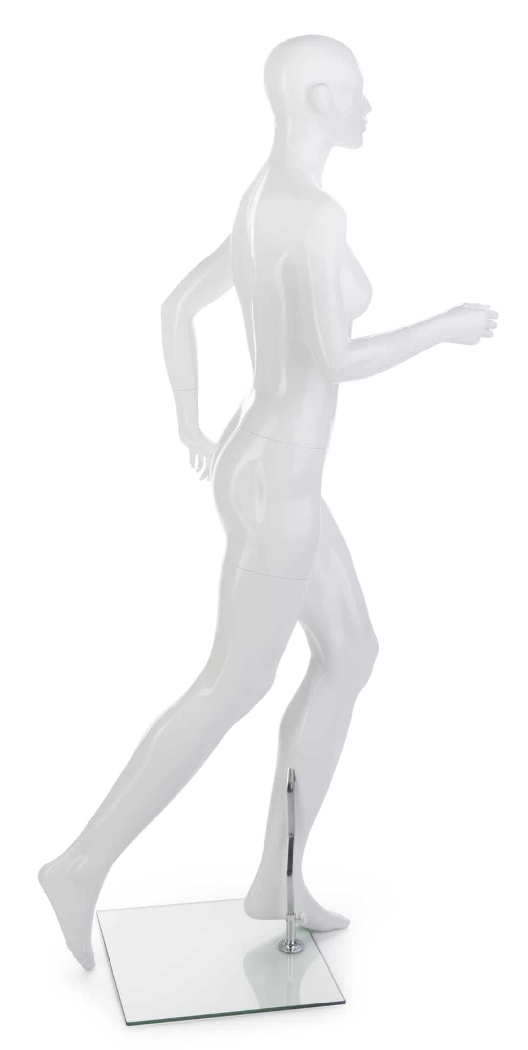 Female Running Mannequin | Jogging Pose | Displays2Go