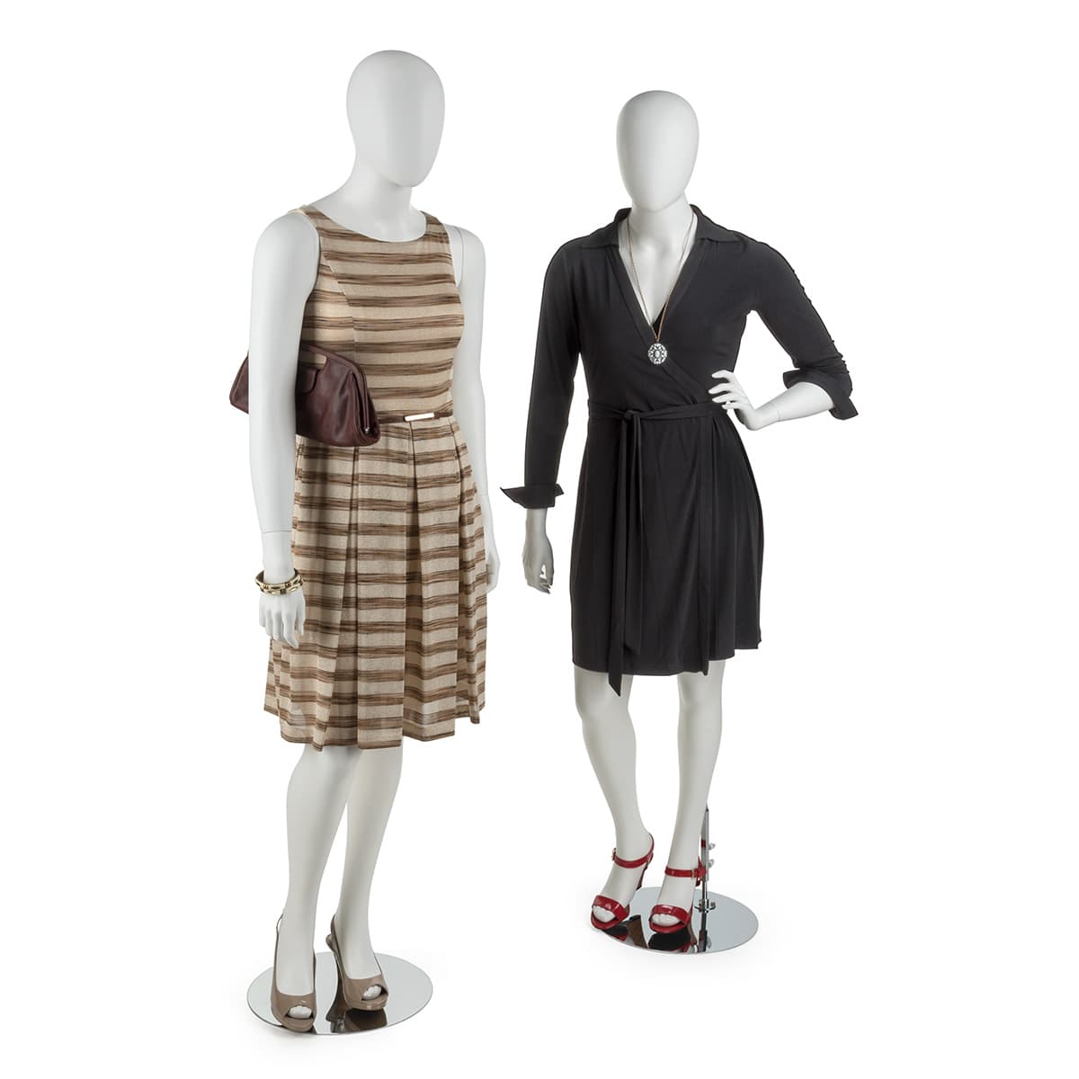 Full Figure Mannequin | Foot & Calf Rod | Displays2Go