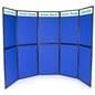 10 Display Panels | Blue Include Customizable Vinyl Text Headers ...