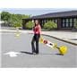 Portable Crosswalk Sign | Aluminum with Technopolymer Base | Displays2Go
