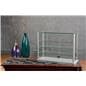 Aluminum Display Case | Countertop Showcase with (2) Swing Open Doors ...