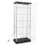 Retail Glass Display Case | (2) LED Lights & Hidden Casters | Displays2Go