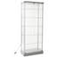 Glass Showcase | Adjustable Shelves & Recessed Lighting | Displays2Go