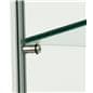 Glass Display Cabinet | (4) Hidden Casters & (2) LED Lights | Displays2Go