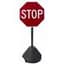 Portable Stop Sign | Dual Mountable Pole | Displays2Go