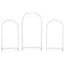 Metal Arch Frames | Set of 3 Knockdown Aluminum Frames | Displays2Go