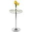 Glass High Top Table | Modern Dining and Bar Display | Displays2Go