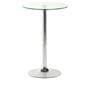 Glass High Top Table | Modern Dining and Bar Display | Displays2Go