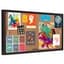 60" x 36" Bulletin Board - Enclosed w/ Sliding Glass Doors | Displays2Go