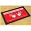 Social Distancing Countertop Mat | 17" x 11" Sign Insert | Displays2Go