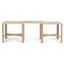 Collapsible Wooden Display Tables | 82" Long Tabletop | Displays2Go