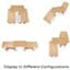 Collapsible Wooden Display Tables | 82" Long Tabletop | Displays2Go