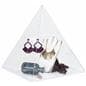 Pyramid Acrylic Display Case | Lift-Off Style Cover | Displays2Go