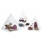 Pyramid Acrylic Display Case | Lift-Off Style Cover | Displays2Go