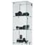 Display Case Spotlights | 4 Sizes, Set of Two in Black or Silver ...