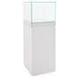 Glass-Top Pedestal Display Case | Frameless Glass Showcase | Displays2Go
