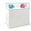 LED Exhibit Showcase | Removable Tempered Glass Topper | Displays2Go