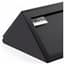 Wedge Pedestal Gallery Wall Display | Black MDF Tapered Base | Displays2Go