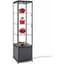 Black Illuminated Tower Display | Tempered Glass | Displays2Go