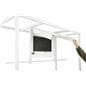 Clothing Rack with Video Screen | 21.5” LCD Display | Displays2Go