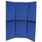6 Panel Hook and Loop Display Board | Floor Standing System | Displays2Go