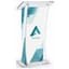 UV Modern Lectern with Custom Design | Silver Standoffs | Displays2Go