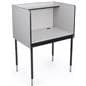 Work Carrel | Height Adjustable from 47”-53” in 1" Increments | Displays2Go