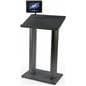 iPad Rostrum | Black Truss Lectern with Clamping Tablet Enclosure ...