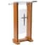 Church Lectern | (2) Interchangeable Front Panels | Displays2Go