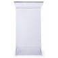 Clear Acrylic Z-shape Podium | Modern Design with Laptop Lip | Displays2Go