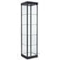 LED Tower Display Case | Fixed Glass Shelves | Displays2Go