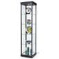 LED Tower Display Case | Fixed Glass Shelves | Displays2Go