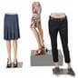 Female Mannequin Leg Form | Metal Base | Displays2Go