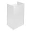 Solid White Register Stand | 24" Cash Wrap | Displays2Go