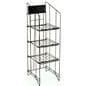 Tabloid Newspaper Racks | 3 Stacked Shelf Displays | Displays2Go