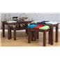 Cherry Nesting Tables | Rectangular Build | Displays2Go