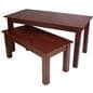 Cherry Nesting Tables | Rectangular Build | Displays2Go