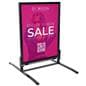 Wind Resistant Sidewalk Sign | 2 Sided Magnet Lined Poster Holder ...