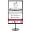 Portrait 11 x 17 Sign Holder | Top-Loading with Weighted Base | Displays2Go