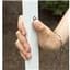 Colonial Real Estate Sign Post | 55", White, Metal | Displays2Go